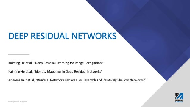 Resnet.pptx | Computer Networking | Computing