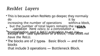 CNN Arcitecture Implementation Resnet CNN-RESNET | PPT