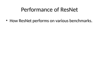 CNN_Deep Learning ResNet_Presentation1.pptx | Computer Networking | Computing