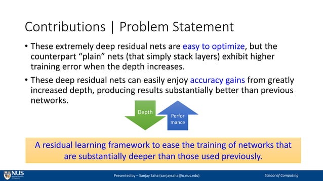 ResNet basics (Deep Residual Network for Image Recognition) | PDF