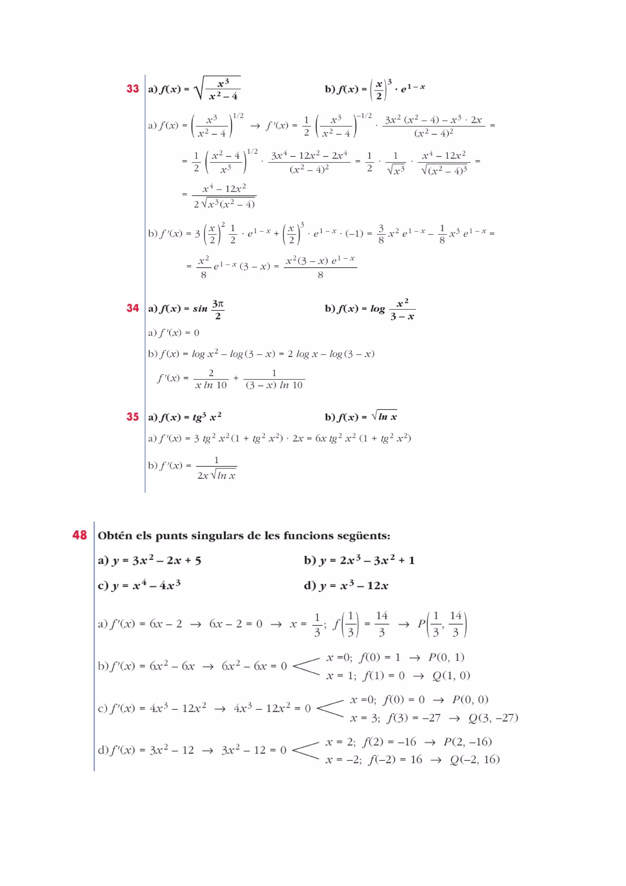 Derivades i aplicacions | PDF