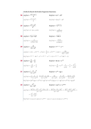 Derivades i aplicacions | PDF