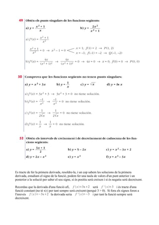 Derivades i aplicacions | PDF