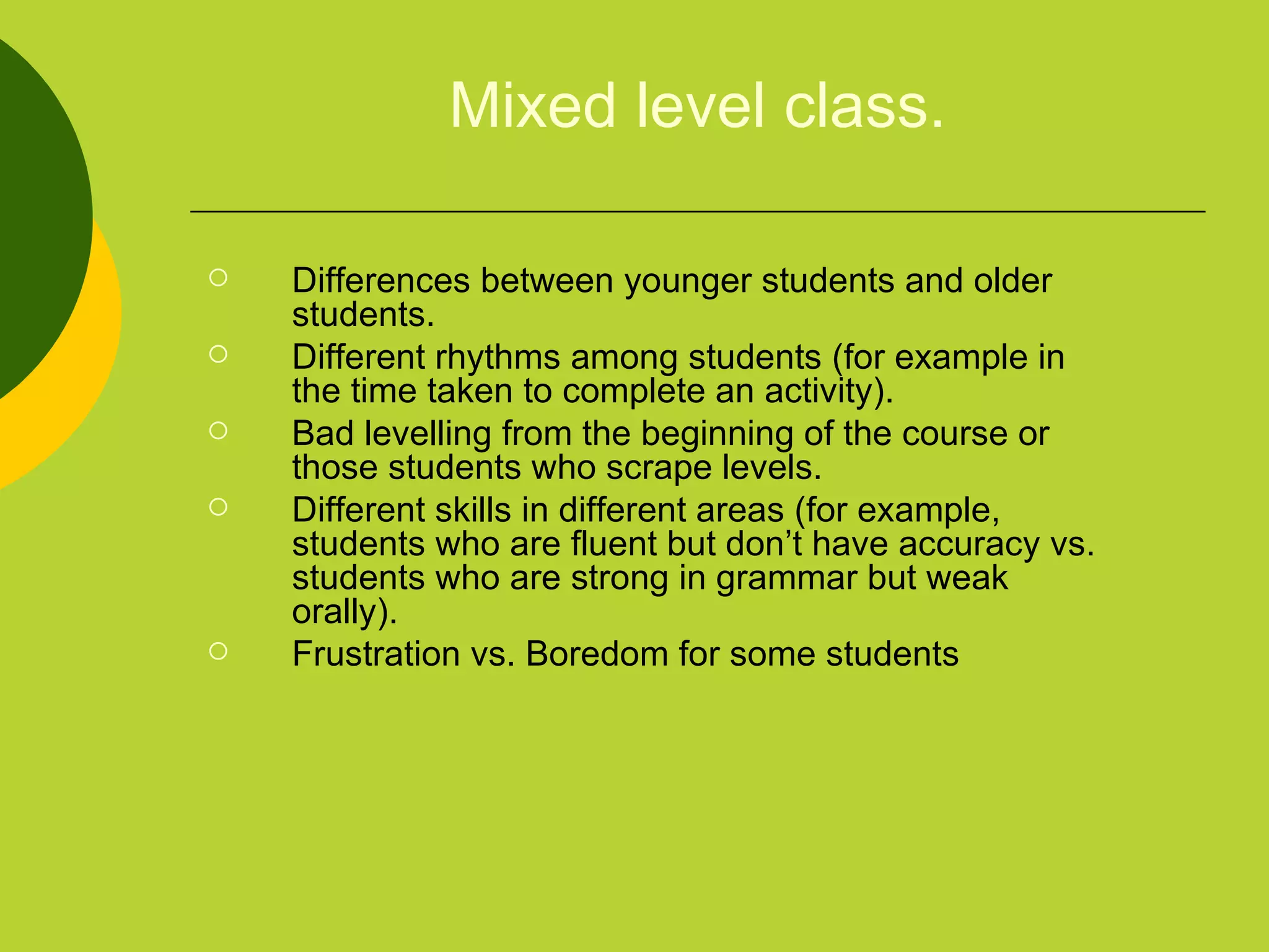 Solving classroom problems | PPT