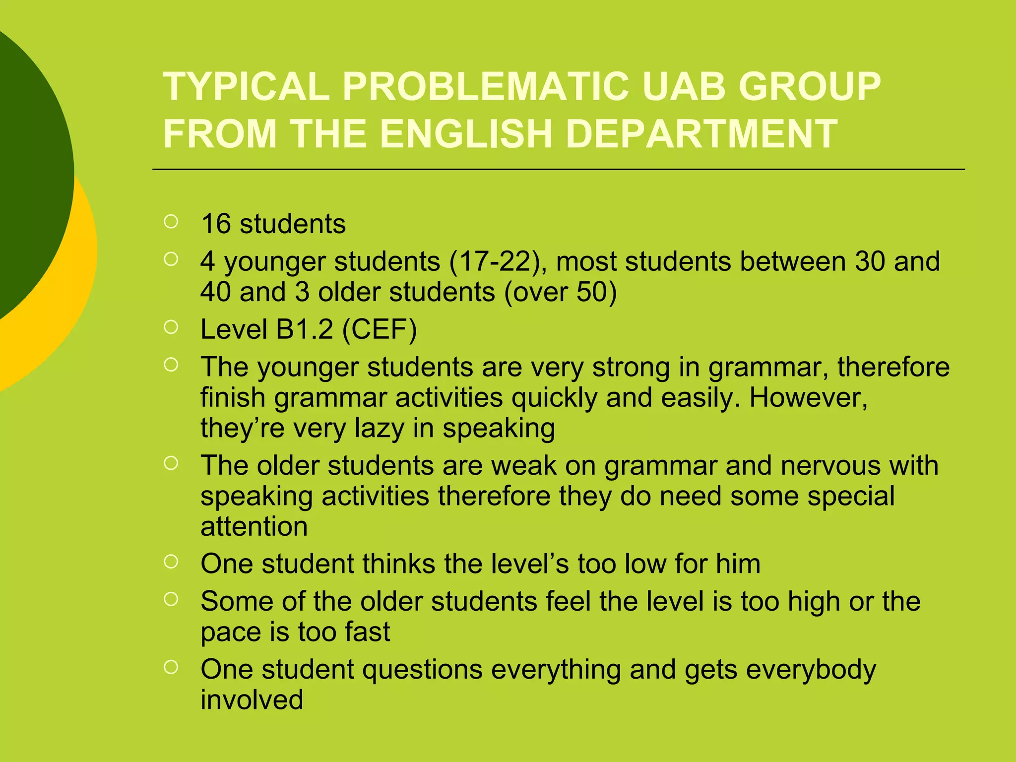 Solving classroom problems | PPT