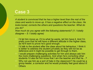 Solving classroom problems | PPT