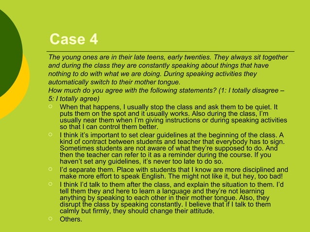 Solving classroom problems | PPT