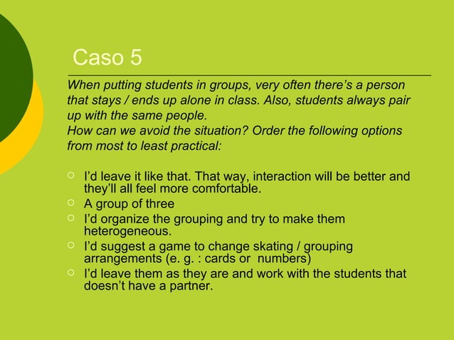 Solving classroom problems | PPT