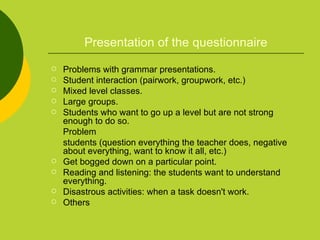 Solving classroom problems | PPT