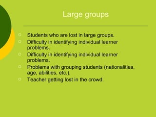 Solving classroom problems | PPT