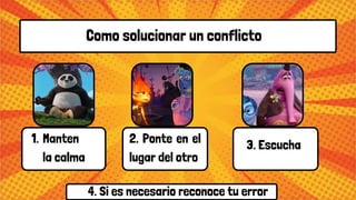 RESOLUCIÓN DE CONFLICTOS EN ESTUDIANTES DE SECUNDARIA | PPTX