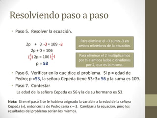 Resolución de problemas verbales | PPTX