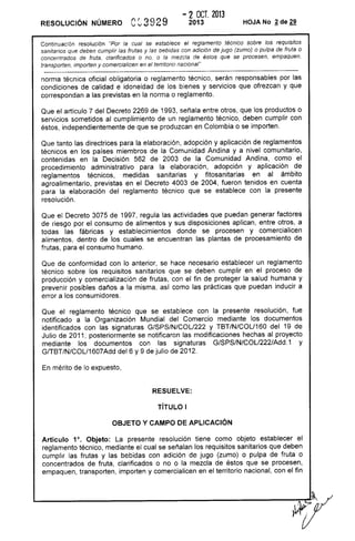 Resolucion 3929-2013 | PDF
