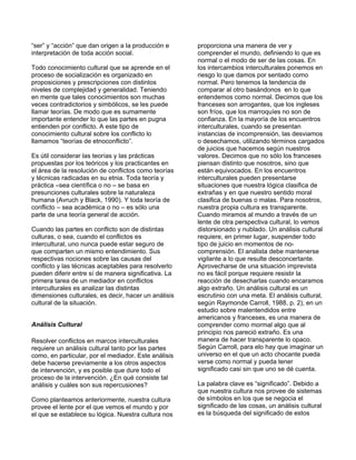 Resolución de conflictos en marcos interculturales | PDF
