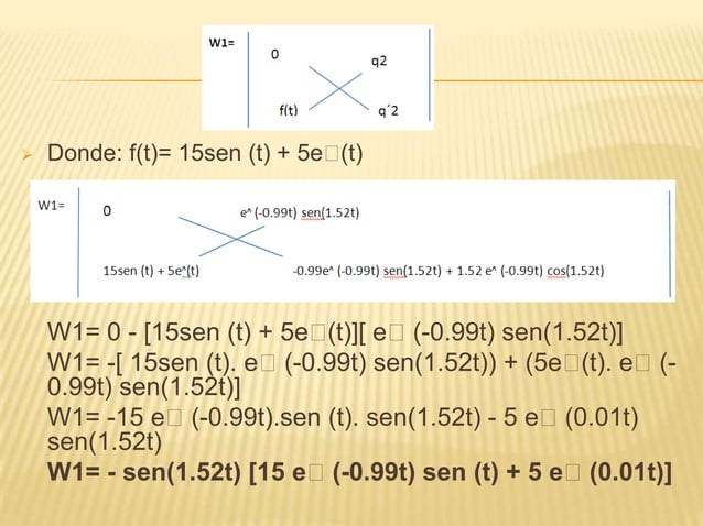 Resolucion de un circuito rlc en matlab | PPT