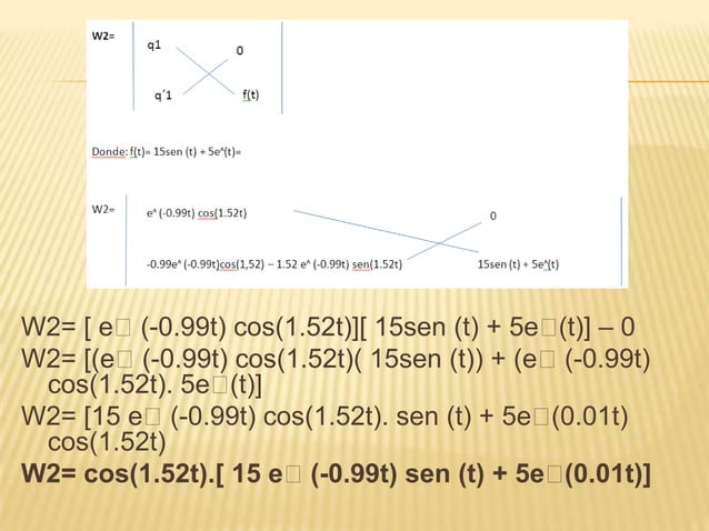 Resolucion de un circuito rlc en matlab | PPT