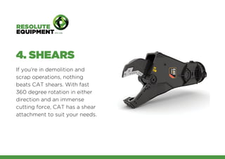 9 awesome Caterpillar attachments | PDF