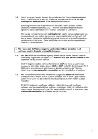 Resolutie werkbaarwerk | PDF