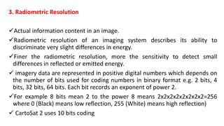 Resolution.pptx remote sensing resolution | PPTX