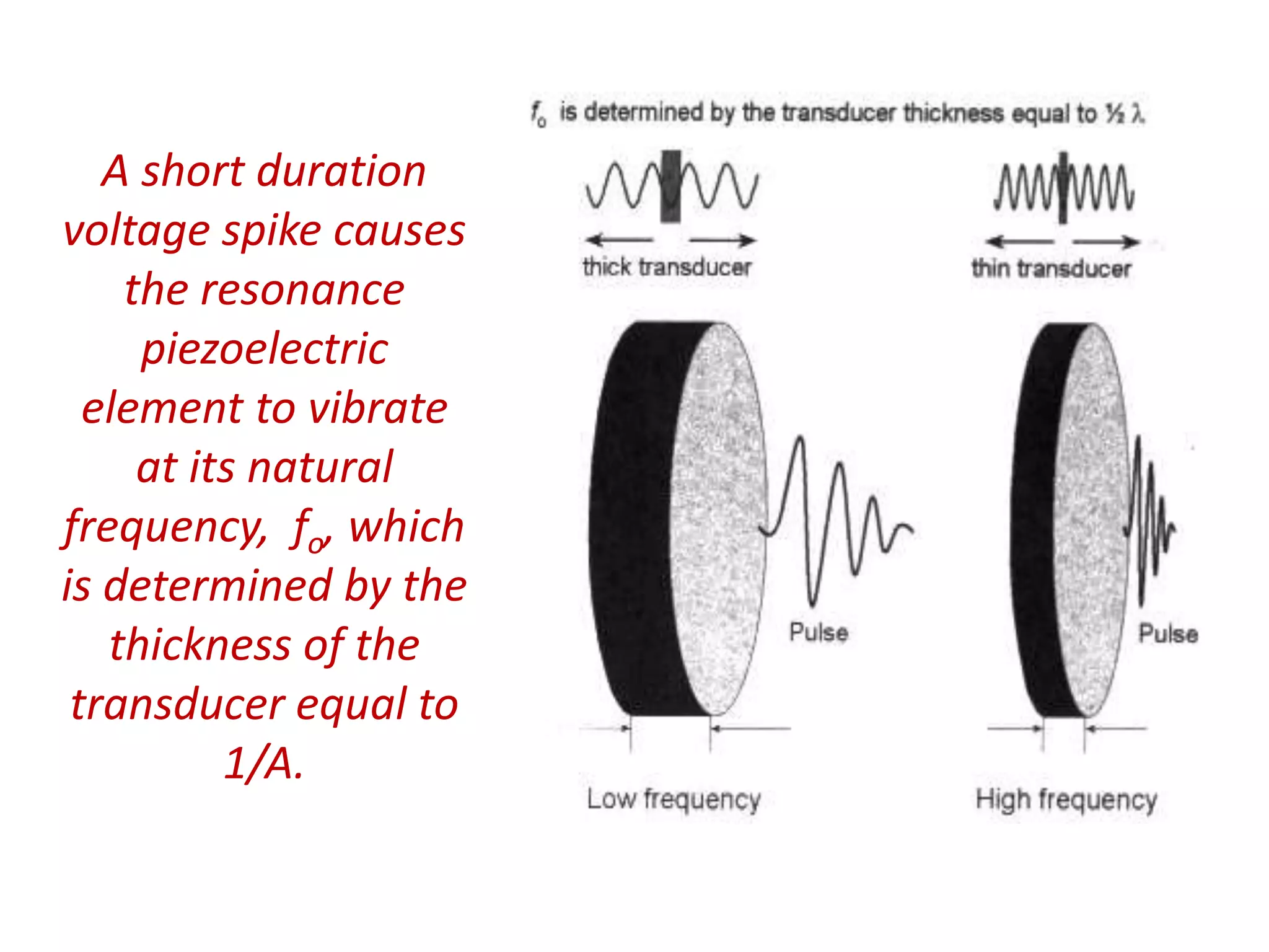 Resolution and different transducers | PPTX | Physics | Science