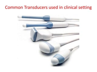 Resolution and different transducers | PPTX