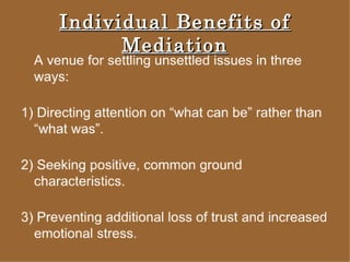 Resolution Brings Relief (Presentation) | PPT
