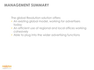 Resolution Media PPT | PPTX
