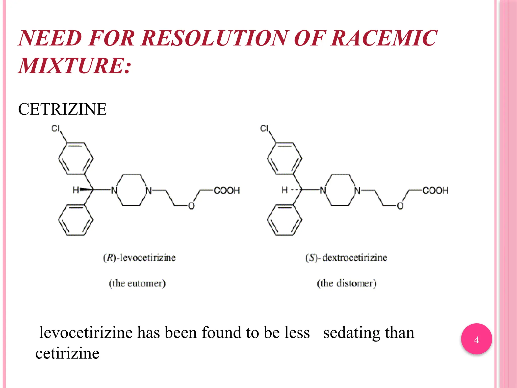 Resolution of Racemic mixture notes with explanation | PPTX