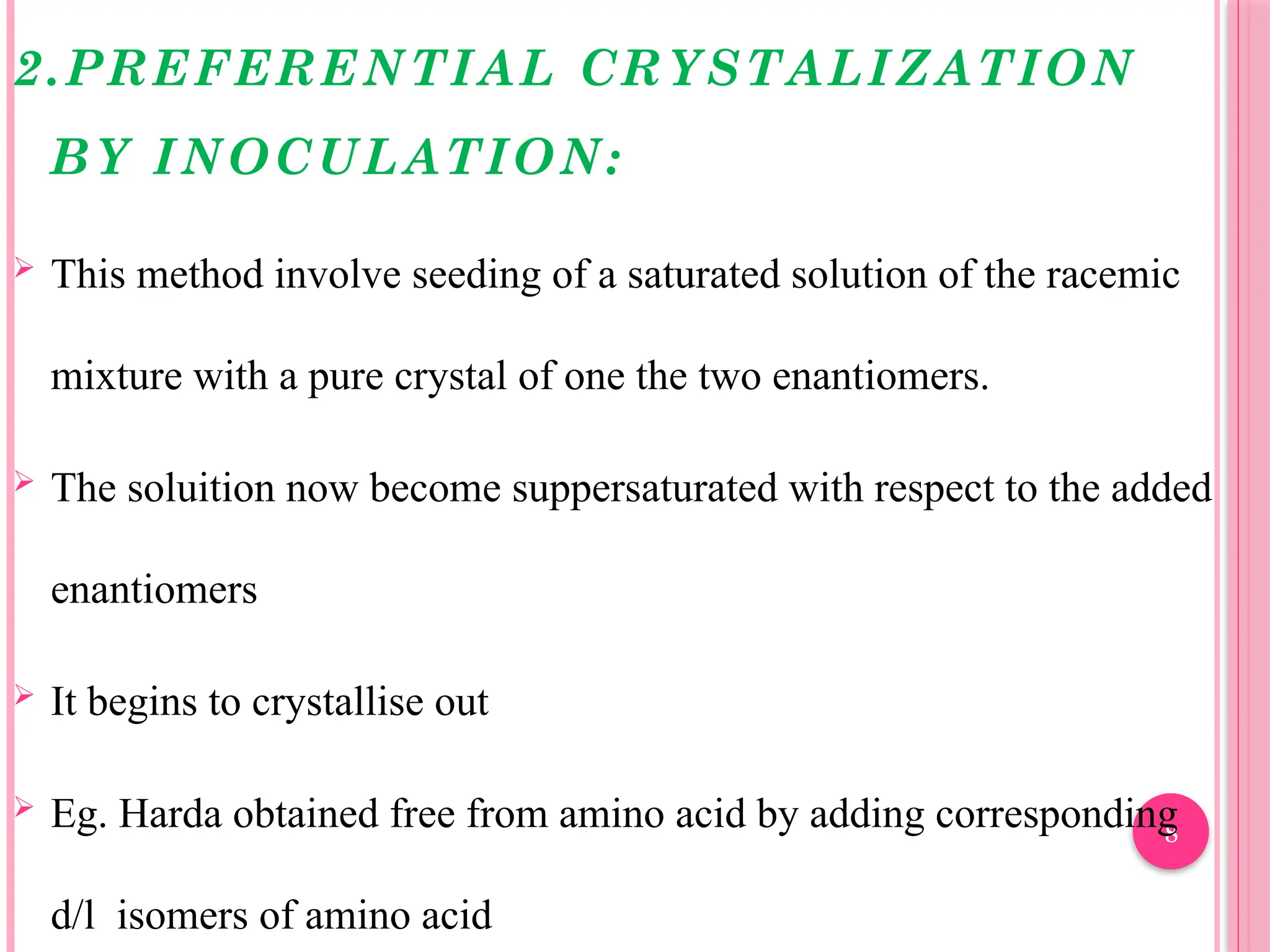 Resolution of Racemic mixture notes with explanation | PPTX
