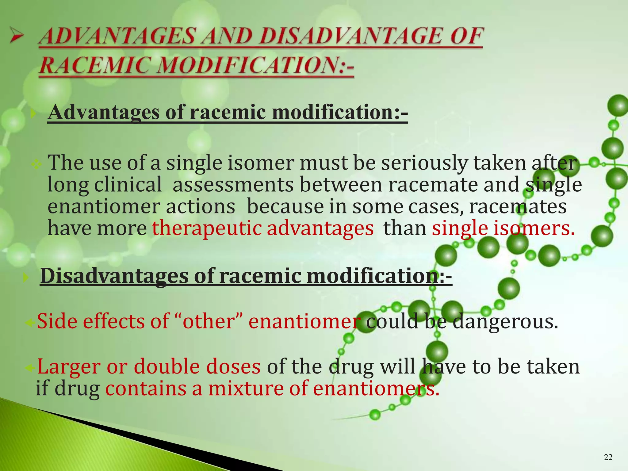 Resolution of racemic mixture hsb | PPTX