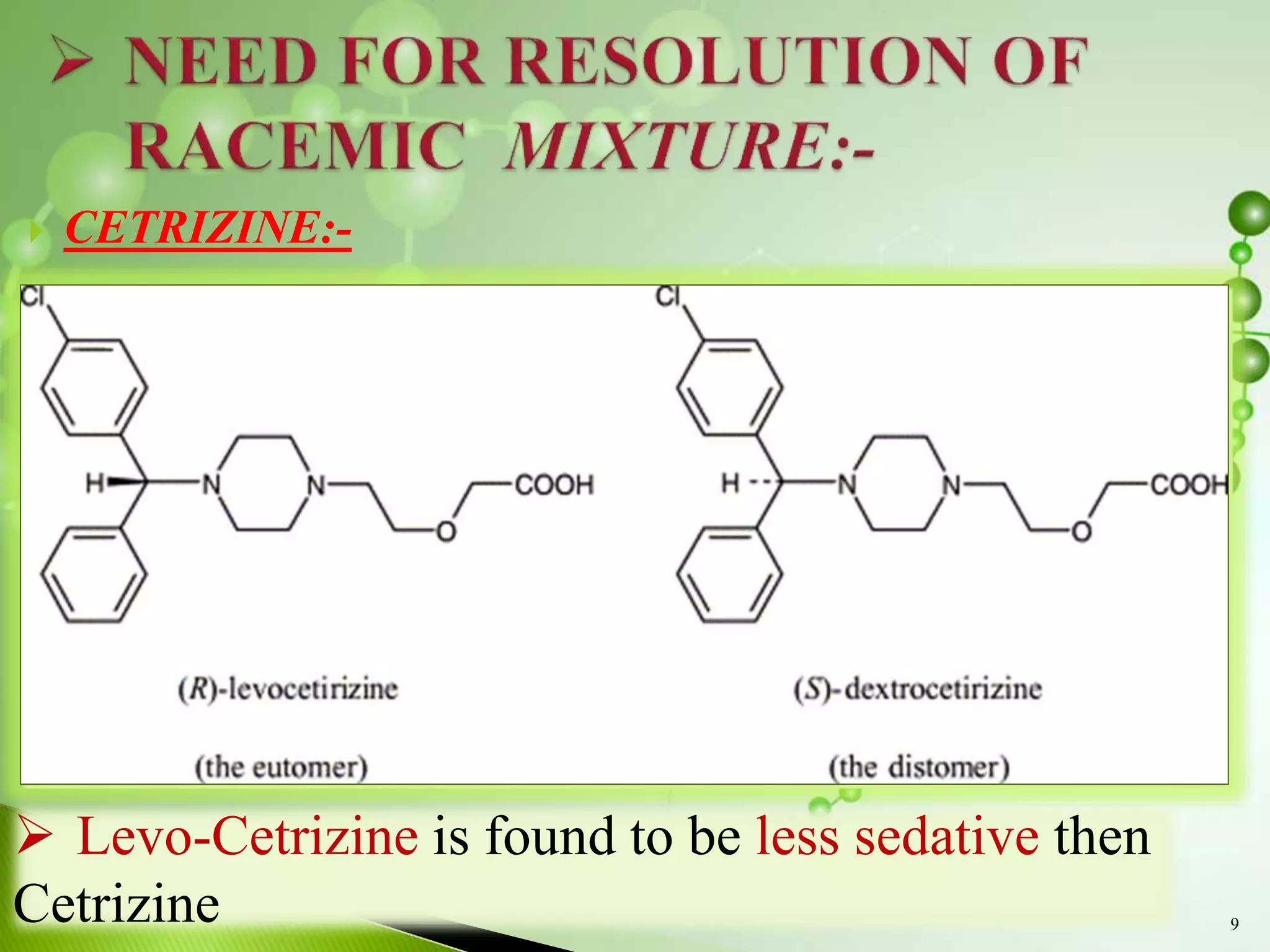 Resolution of racemic mixture hsb | PPTX