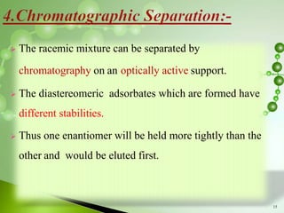 Resolution of racemic mixture hsb | PPTX