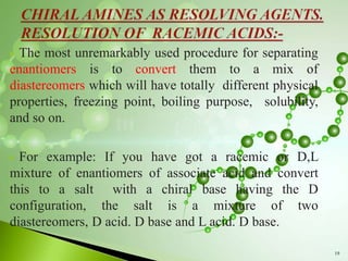 Resolution of racemic mixture hsb | PPTX