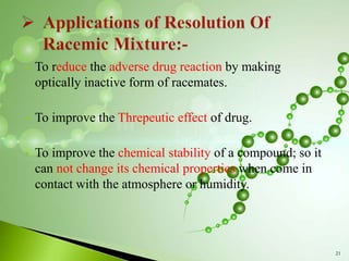 Resolution of racemic mixture hsb | PPTX