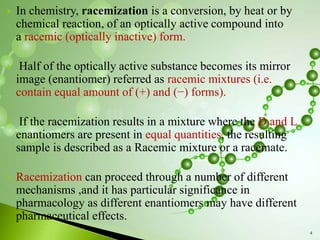 Resolution of racemic mixture hsb | PPTX