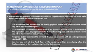 Resolution plan with Sample formats | PPTX