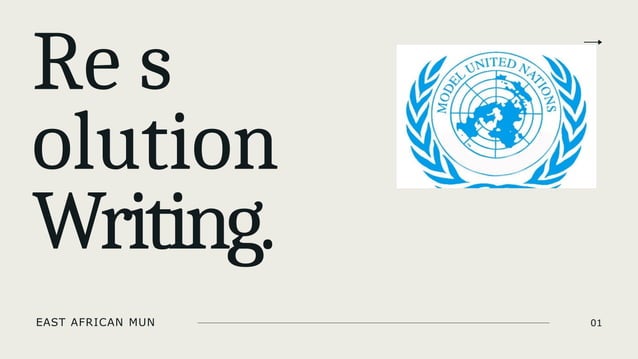 East African Model United Nations Resolution Writing.pptx