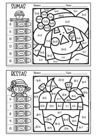 RESOLVEMOS Y COLOREAMOS PARA SEGUNDO DE PRIMARIA Y TAMBIEN OTROS GRADOS ...
