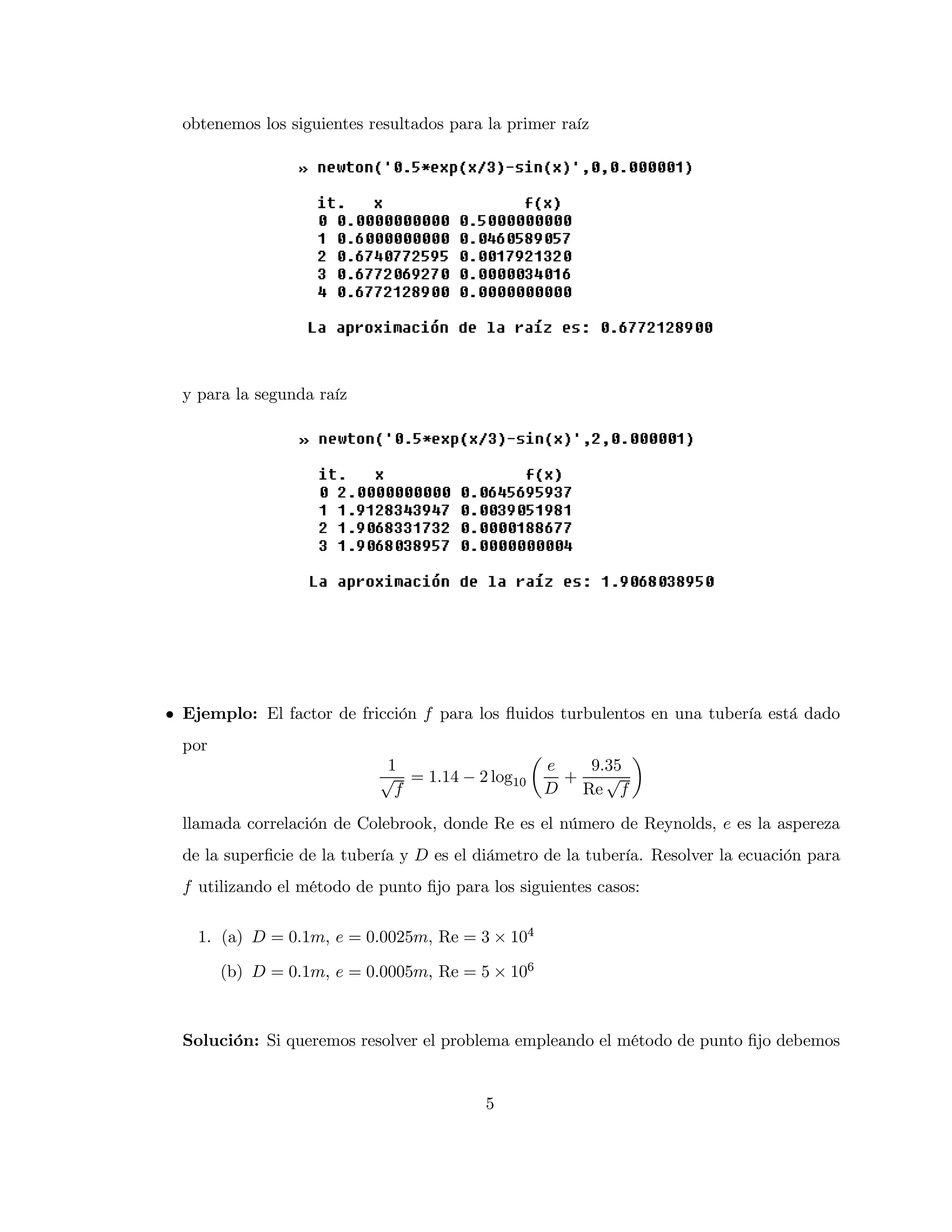 Resolver ecuaciones lineales y no lineales bueno | PDF