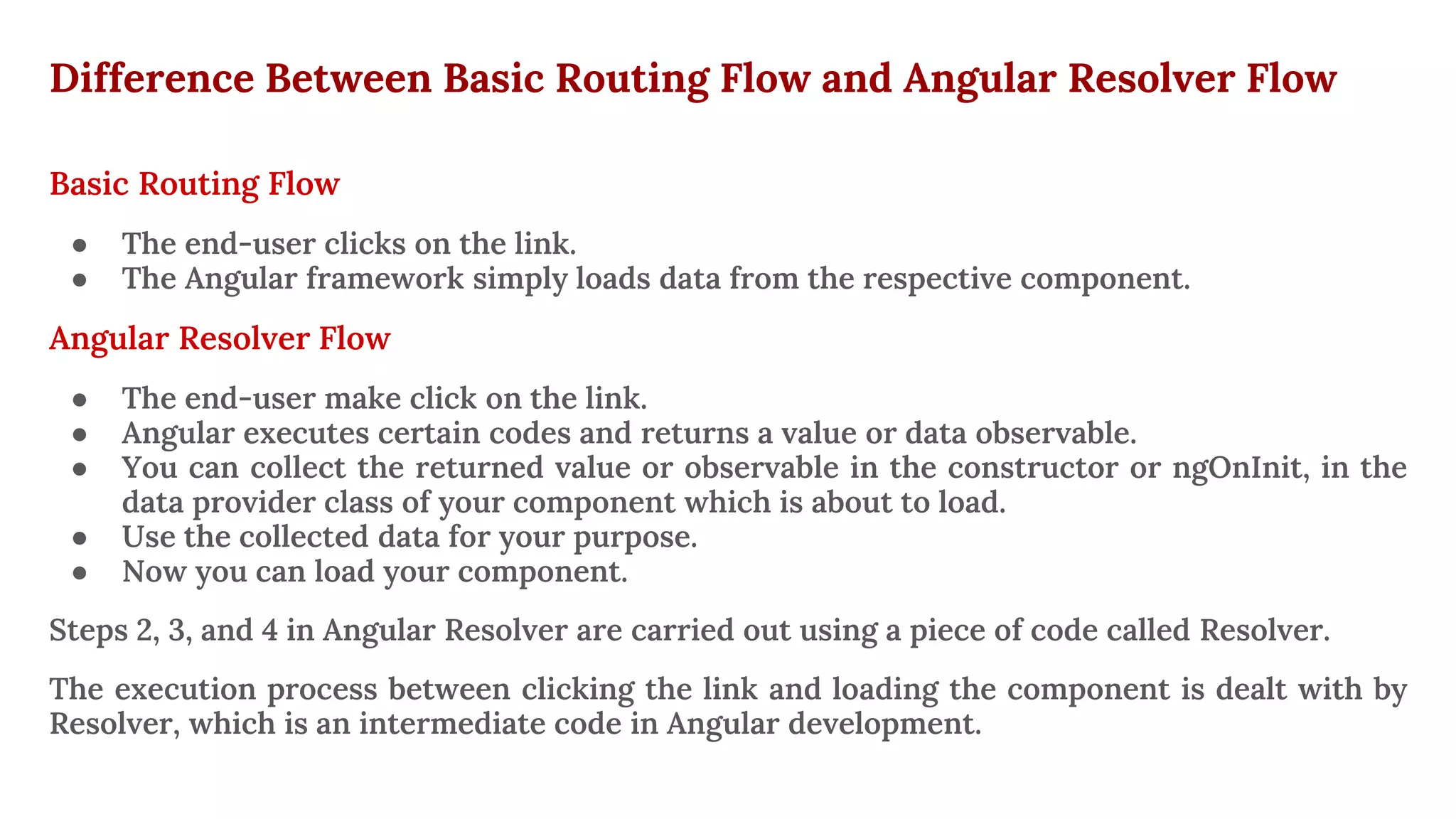 Resolver in Angular | PPT