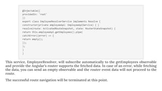 Resolver in Angular | PPT