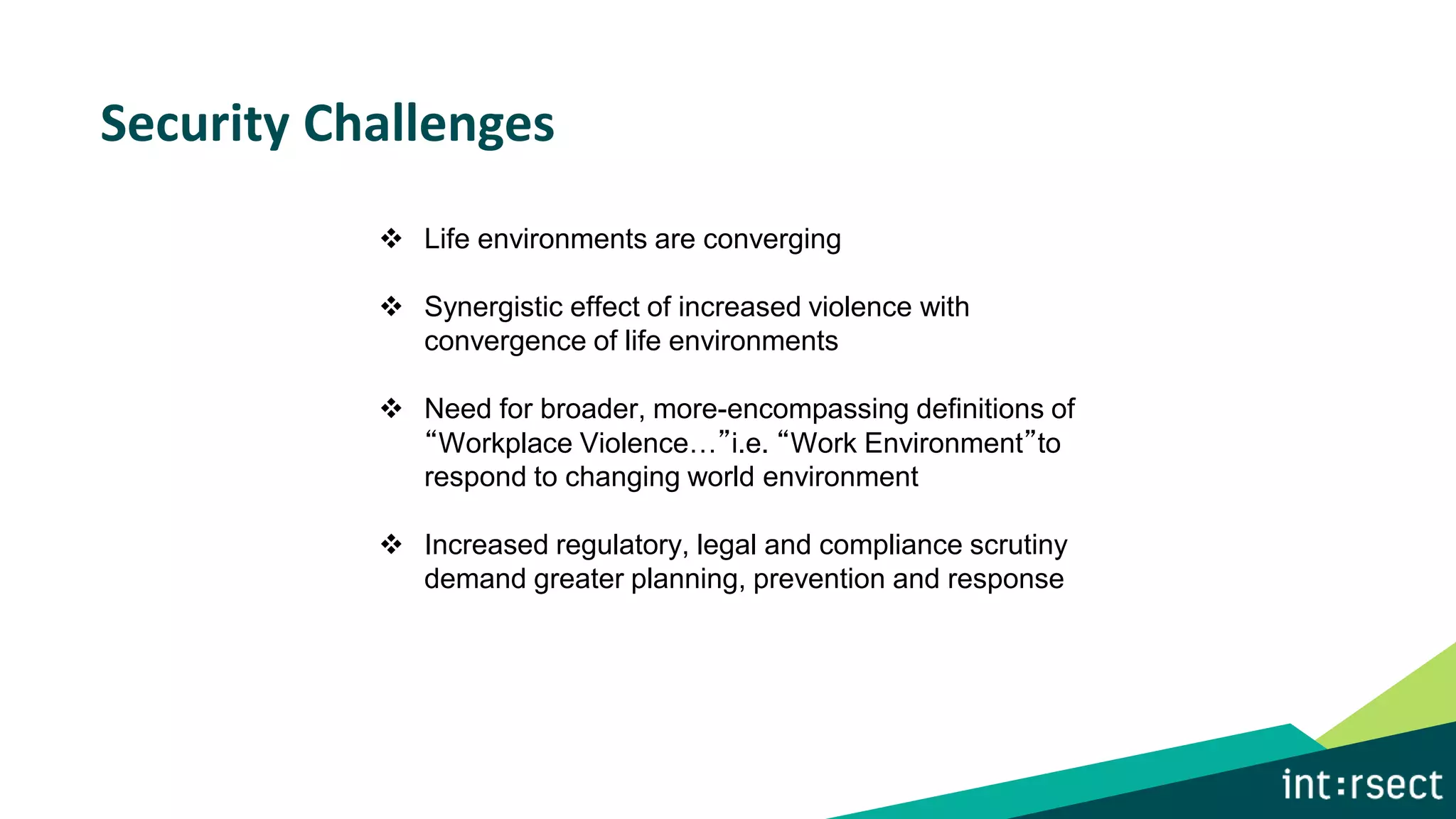 Security Trends: From "Silos" to Integrated Risk Management | PPT