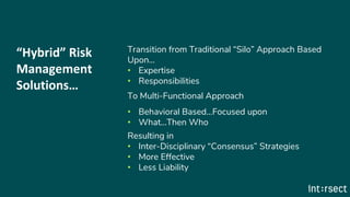 Security Trends: From "Silos" to Integrated Risk Management | PPT