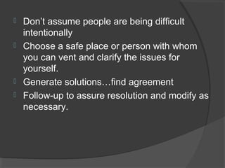 Resolving conflict | PPT
