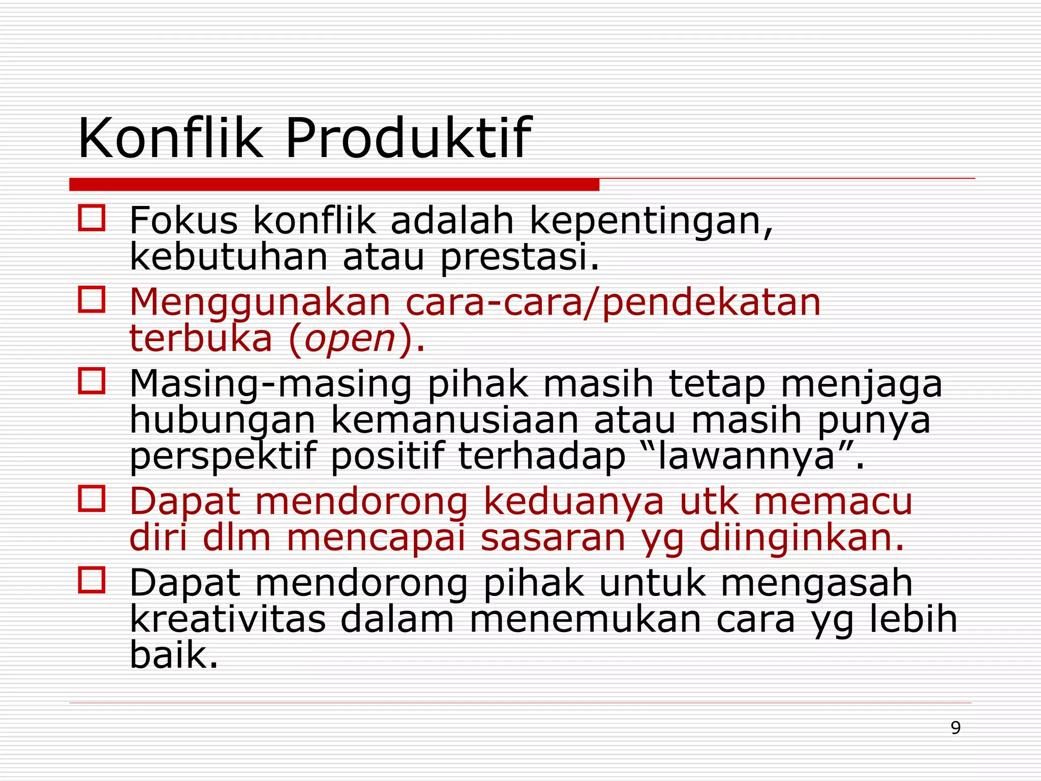 Interpersonal Skill, Resolving Conflicts | PPT