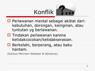 Interpersonal Skill, Resolving Conflicts | PPT