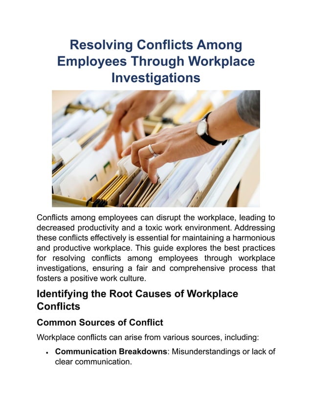 Resolving Conflicts Among Employees Through Workplace Investigations.pdf