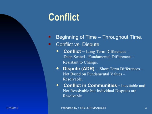 Resolving conflicts building better relationships | PPT | Free Download