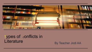 Resolving conflicts in literature | PPTX