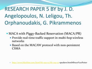 Resolving data collision in csma via protocols | PPTX | Computer Networking | Computing